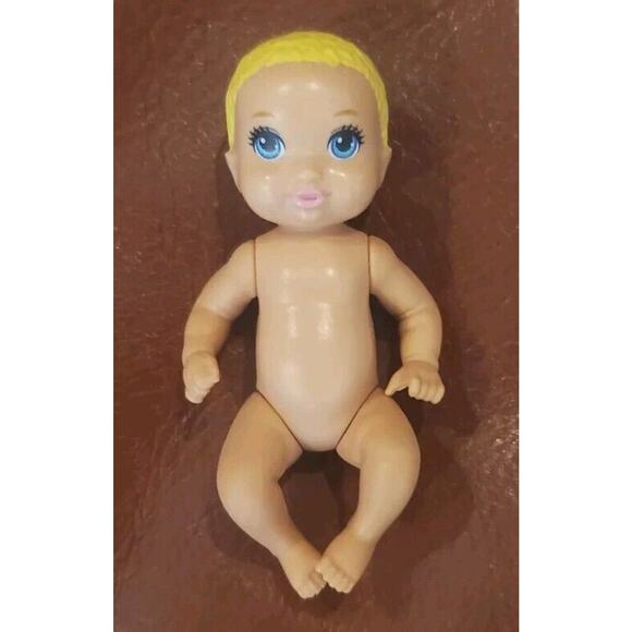 Mattel | Toys | Mattel Barbie Blonde Hair Baby Toddler Moveable Jointed ...